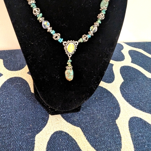 Cookie Lee | Jewelry | Vintage Cookie Lee Amazonite Turquoise Genuine ...